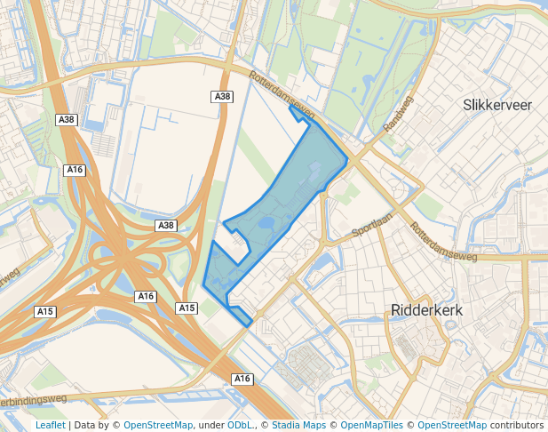 Reyerpark in Ridderkerk | Map and Routes