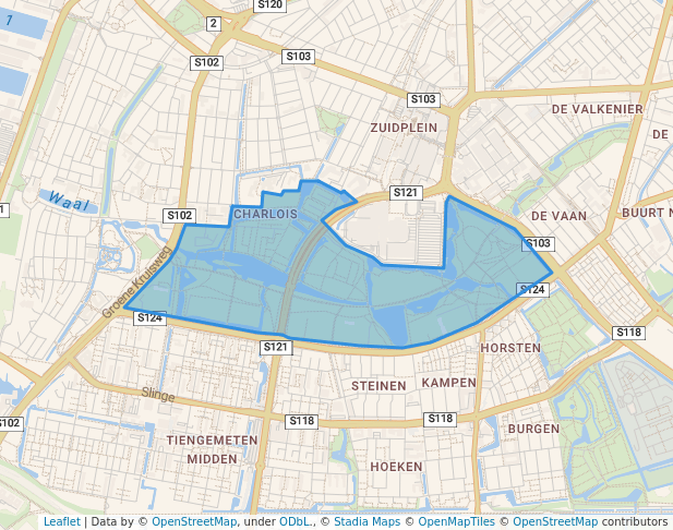 Zuiderpark in Rotterdam | Map and Routes