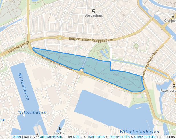 Volkspark in Schiedam | Map and Routes