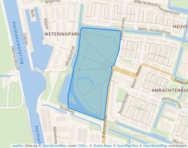 Weteringpark in Alphen aan den Rijn | Map and Routes