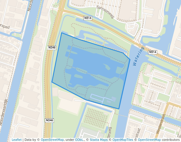 Noordsterpark in Wormerveer | Map and Routes