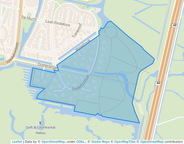 Oosterbos in Heiloo | Map and Routes