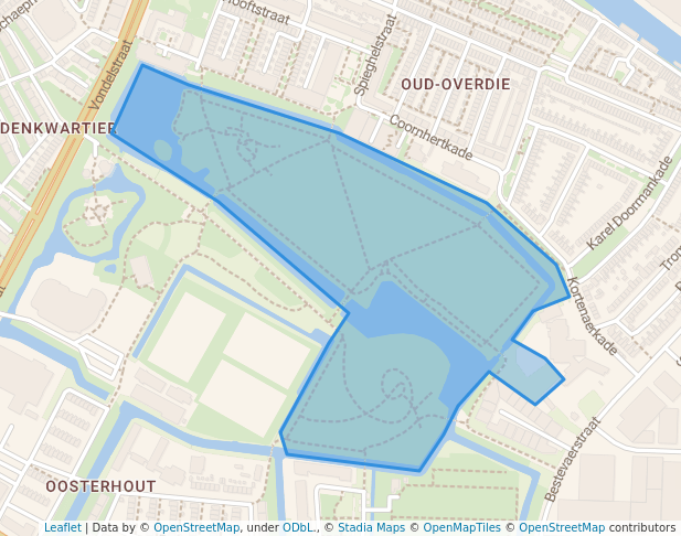 Oosterhout in Alkmaar | Map and Routes