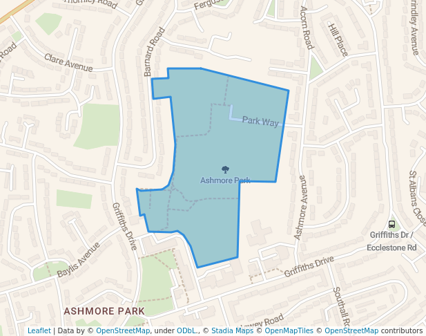 Ashmore Park in Wolverhampton | Map and Routes