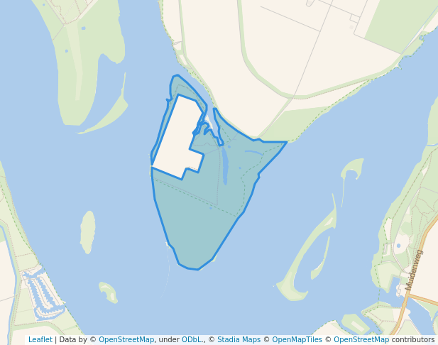 Goudplaat in Kamperland | Map and Routes