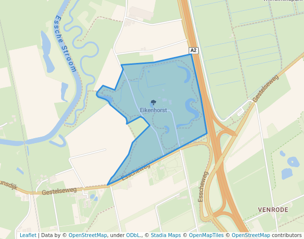 Eikenhorst in Esch | Map and Routes