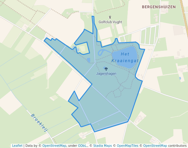 Jagershagen in Vught | Map and Routes