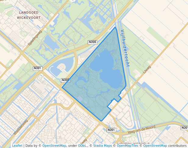 Haarlemmermeerse Bos in Hoofddorp | Map and Routes