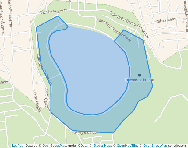 Huertas de la Joya in Yuriria | Map and Routes