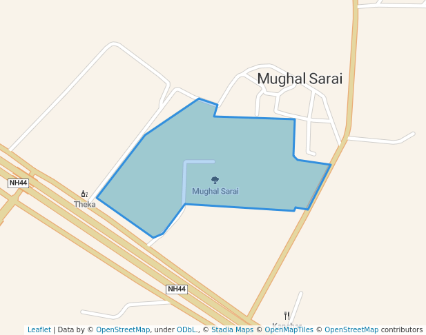 Mughal Sarai in Sarai Mughal | Map and Routes