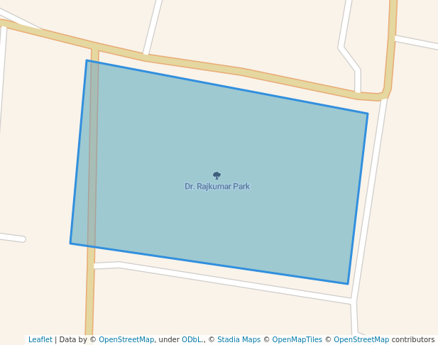 Dr. Rajkumar Park in Anekal | Map and Routes