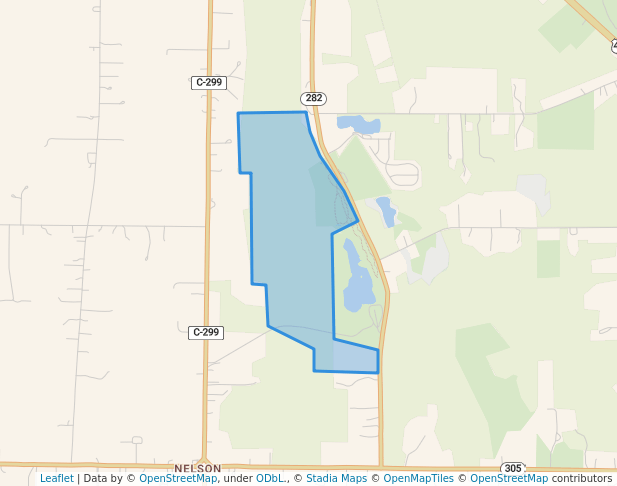 Nelson-Kennedy Ledges State Park in Garrettsville | Map and Routes