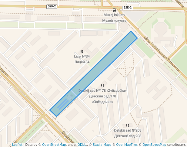 Бульвар Героев in Novokuznetsk | Map and Routes