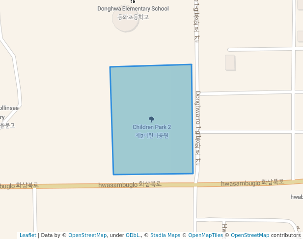 Children Park 2 in Cheju | Map and Routes