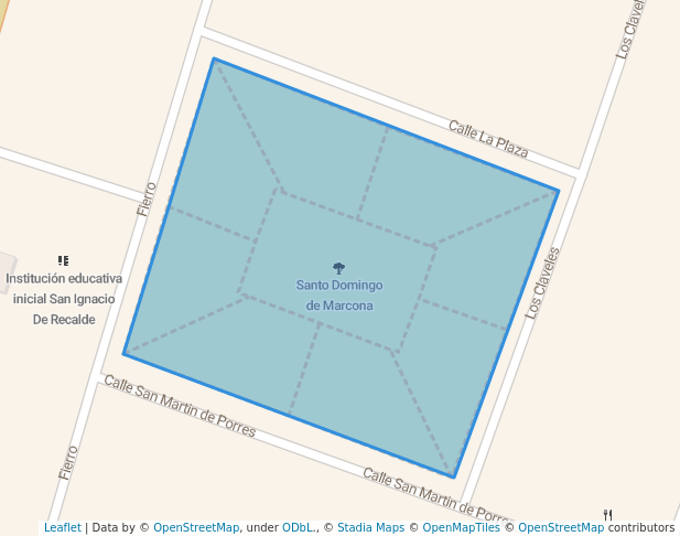 Santo Domingo de Marcona in Ica | Map and Routes