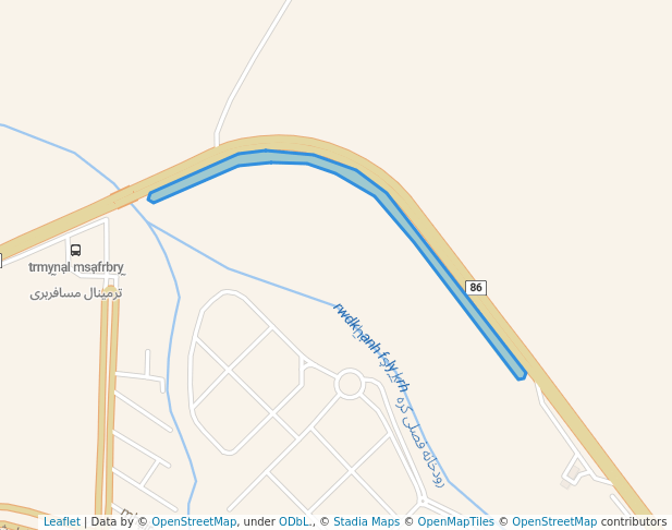 پارک جاده کمربندی in Behbahan | Map and Routes