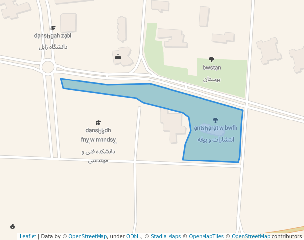 انتشارات و بوفه in Zabol | Map and Routes