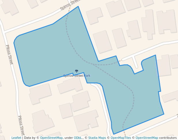 Spinos Street Park in Redlynch | Map and Routes