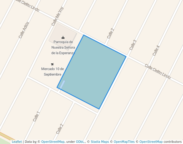 Parque Esperanza in Nezahualcóyotl | Map and Routes