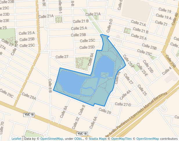 Acuaparque in Mérida | Map and Routes