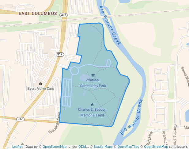 Whitehall Community Park in Whitehall | Map and Routes