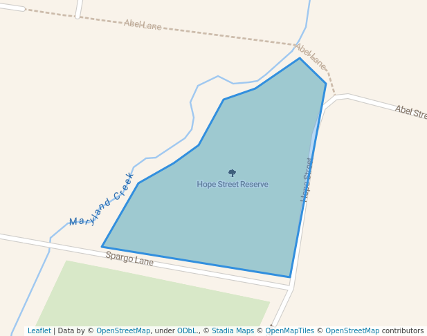 Hope Street Reserve in Wallsend | Map and Routes