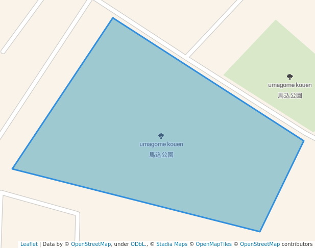 馬込公園 in Funabashi | Map and Routes