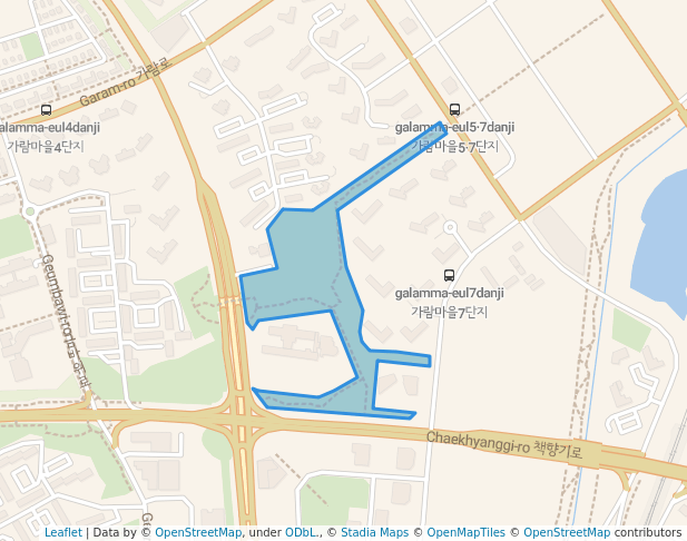미리내공원 in Paju-si | Map and Routes