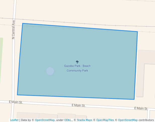 Gazebo Park - Beach Community Park in Beach | Map and Routes