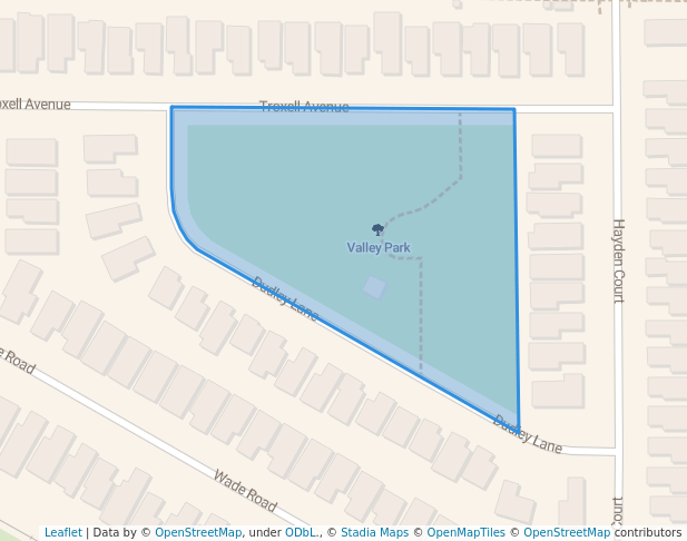 Valley Park in Longmont | Map and Routes