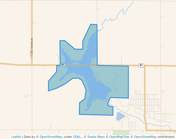 Maple Creek Recreation Area in Leigh | Map and Routes