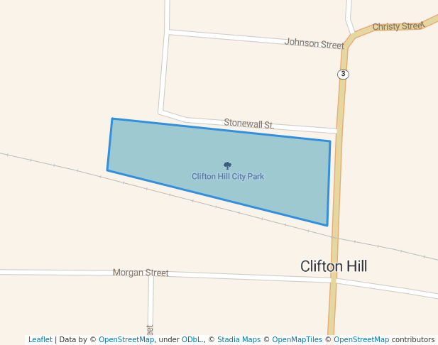 clifton hill city park in Clifton Hill | Map and Routes