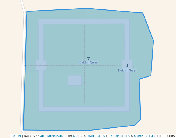 Dakhni Sarai in Jahangir | Map and Routes