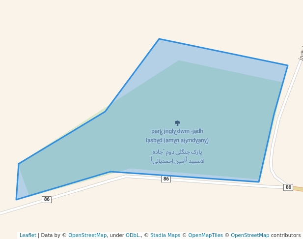 پارک جنگلی دوم -جاده لاسبید in Behbahan | Map and Routes