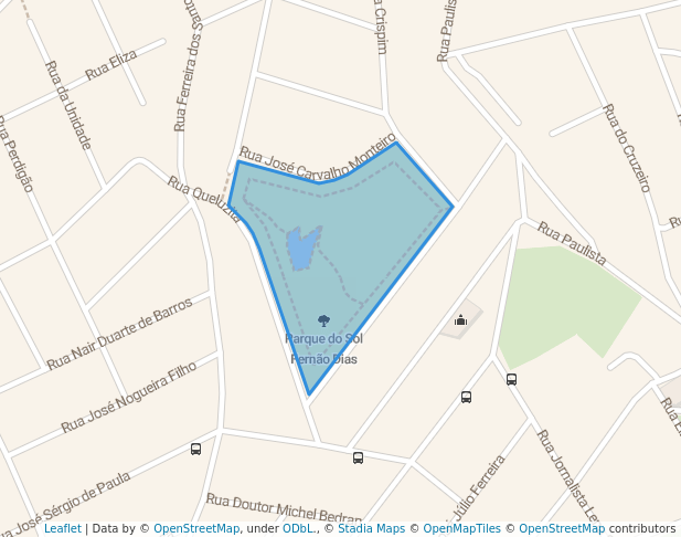Parque do Sol Fernão Dias in Belo Horizonte | Map and Routes