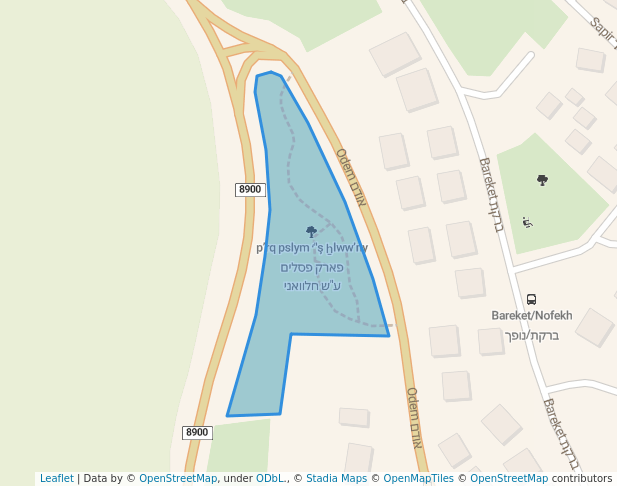 פארק פסלים ע"ש חלוואני in Safed | Map and Routes