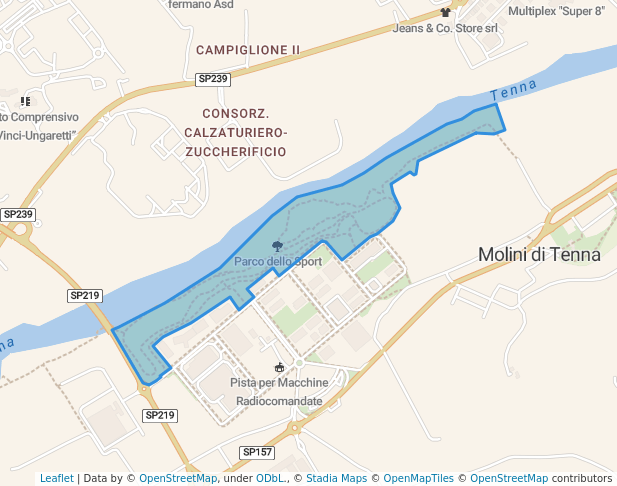 Parco dello Sport in Fermo | Map and Routes