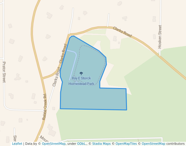 Ray E Storck Homestead Park in Anchorage | Map and Routes