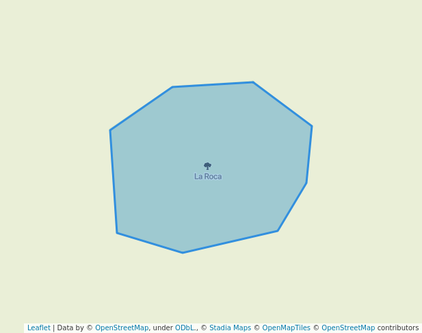 La Roca in Rancho Viejo | Map and Routes