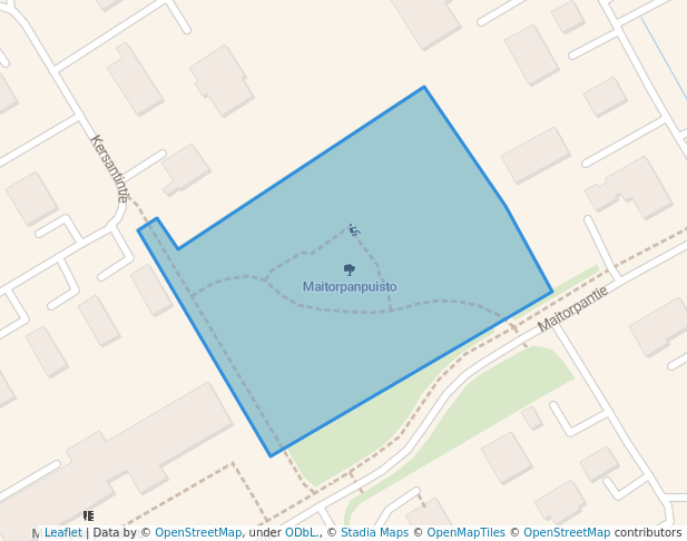 Maitorpanpuisto in Vanda | Map and Routes