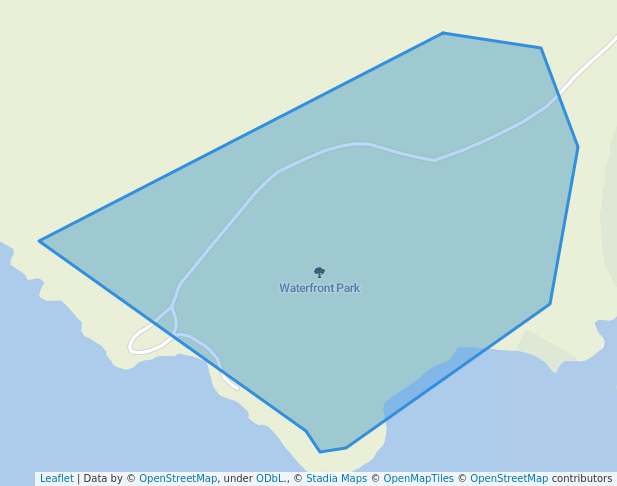 Waterfront Park in Gogama | Map and Routes