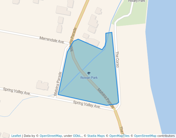 Rowan Park in Gorokan | Map and Routes