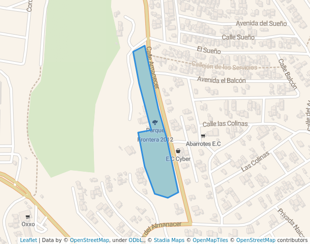 Parque Frontera 2012 in Tijuana | Map and Routes