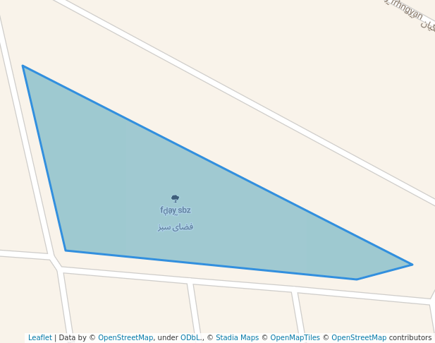 فضای سبز in Behbahan | Map and Routes