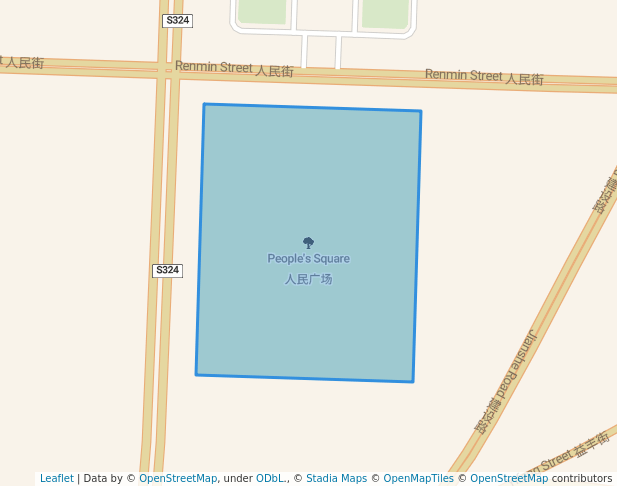 People's Square in Xingtai | Map and Routes