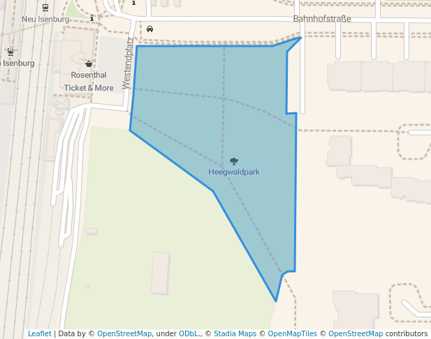 Heegwaldpark in Neu-Isenburg | Map and Routes