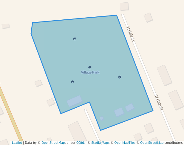Village Park in Mount Victory | Map and Routes