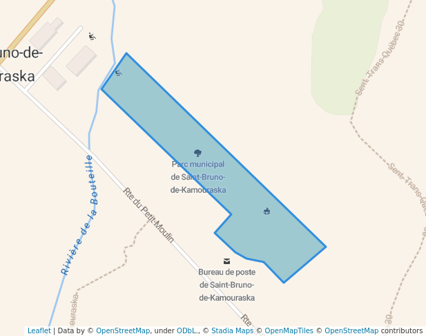 Parc municipal de Saint-Bruno-de-Kamouraska in Saint-Bruno-de ...