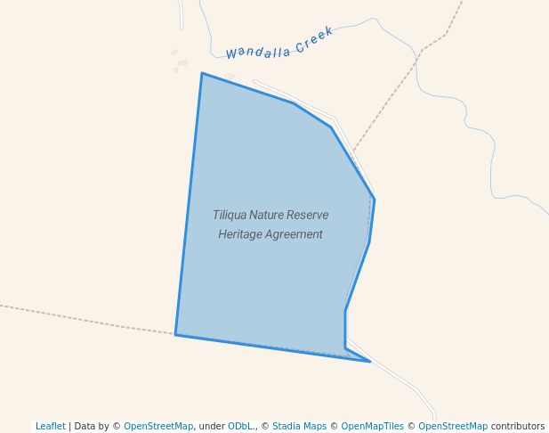 Tiliqua Nature Reserve Heritage Agreement in Burra | Map and Routes