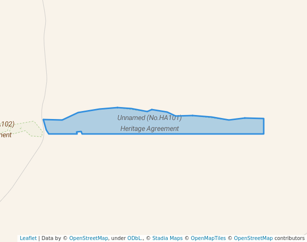 Unnamed (No.HA101) Heritage Agreement in Ki Ki | Map and Routes